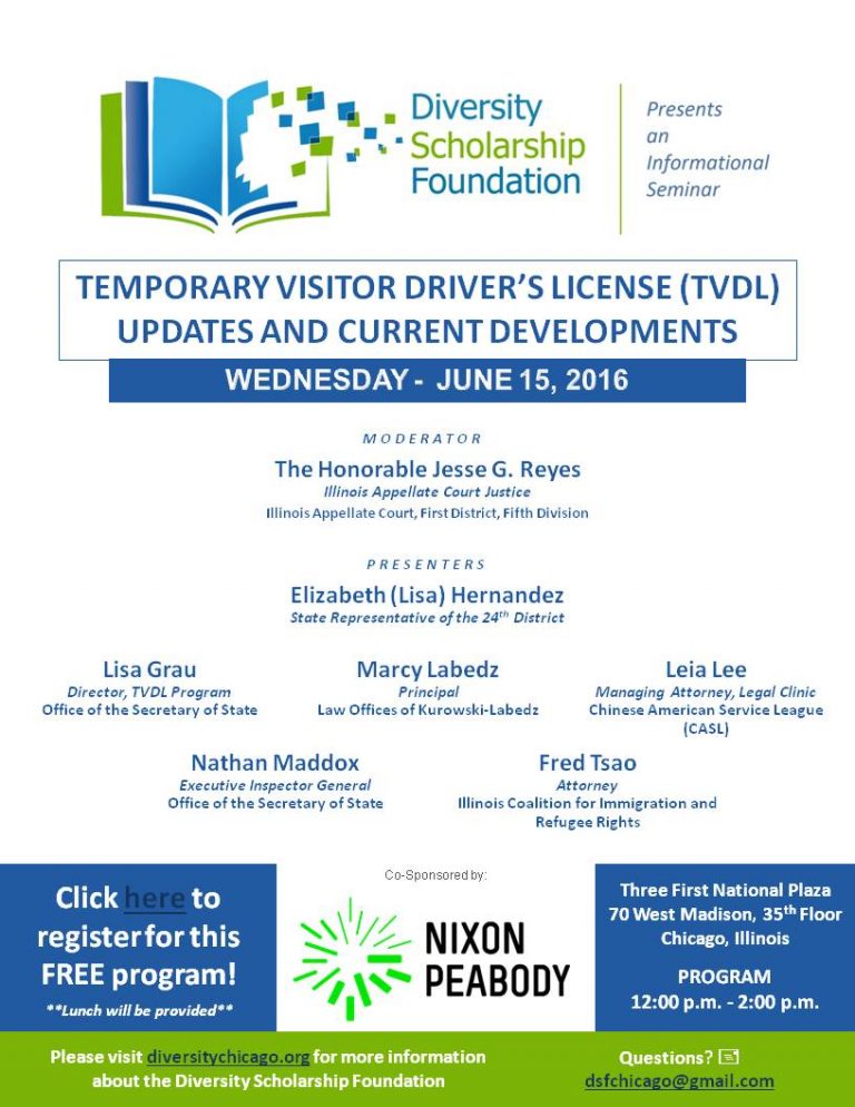 CLE - Temporary Visitor Driver's License Updates and Current ...