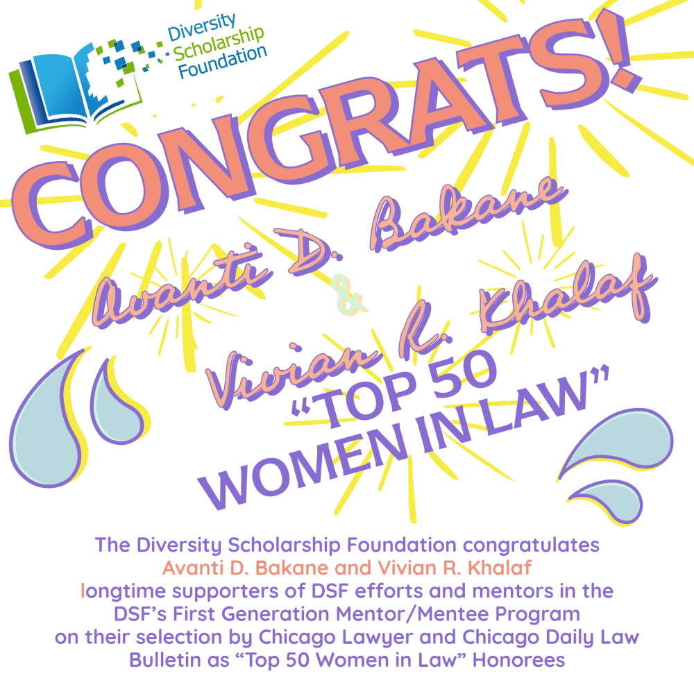 Congratulations Avanti D. Bakane and Vivian R. Khalaf "Top 50 Women in ...
